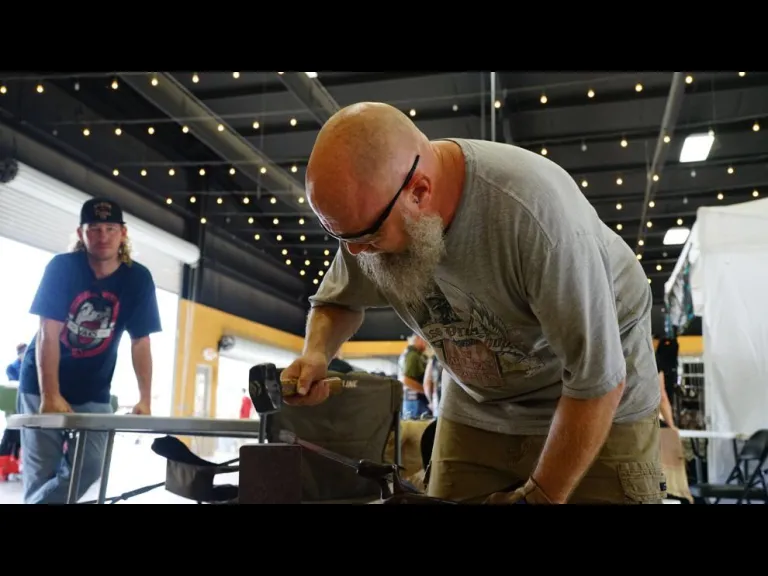 Philip Simmons Artist Blacksmith Guild, with Pat Walters and Ed Lawson ...