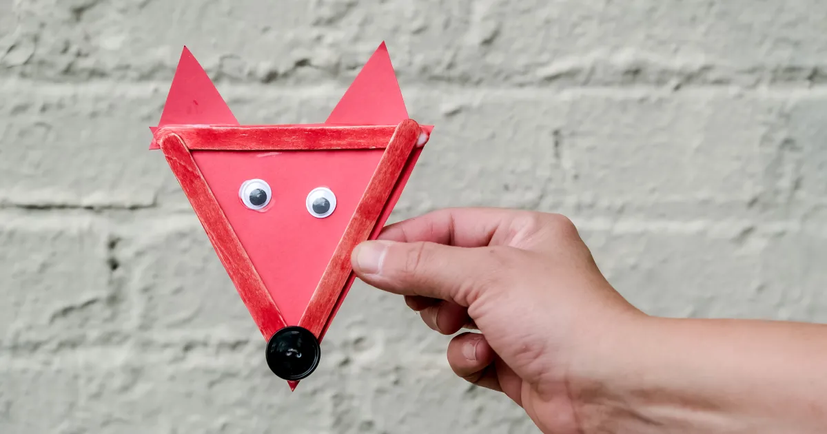 Make this Red Wolf Craft for Wolf Awareness Week! | Brookgreen